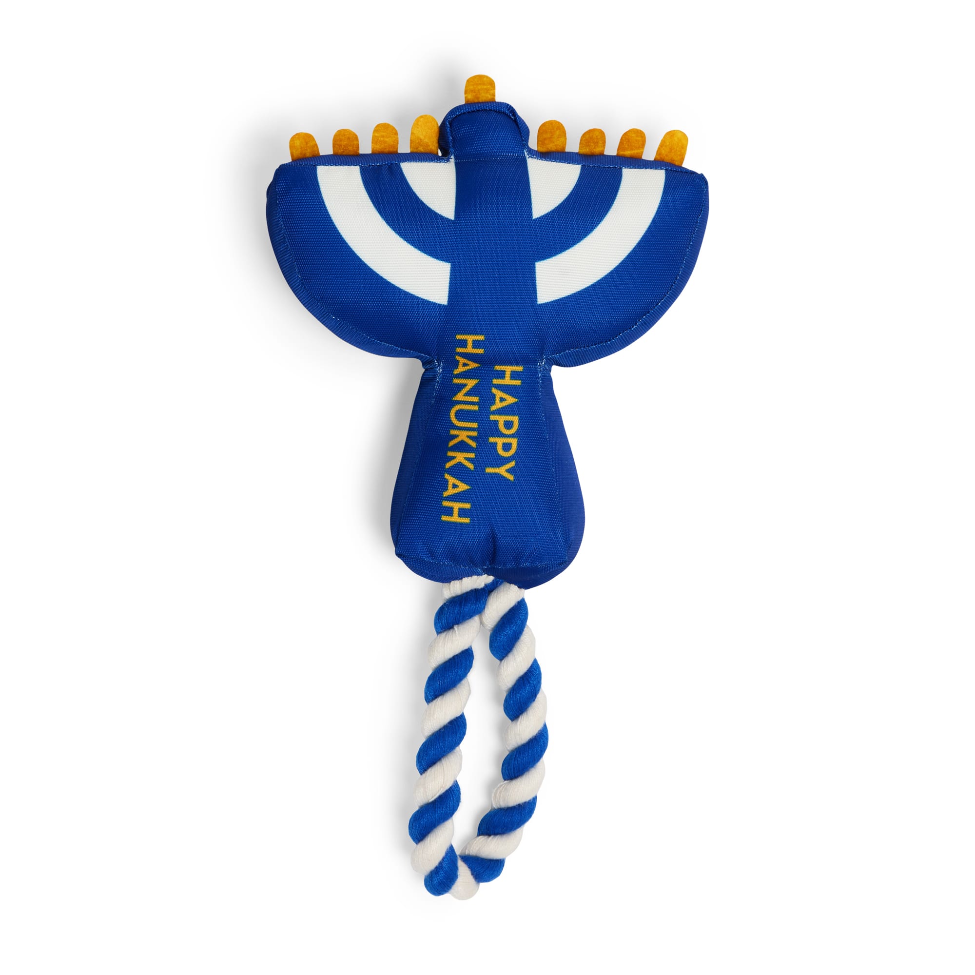 Merry Makings Plush Rope Menorah Dog Toy, Medium | Petco