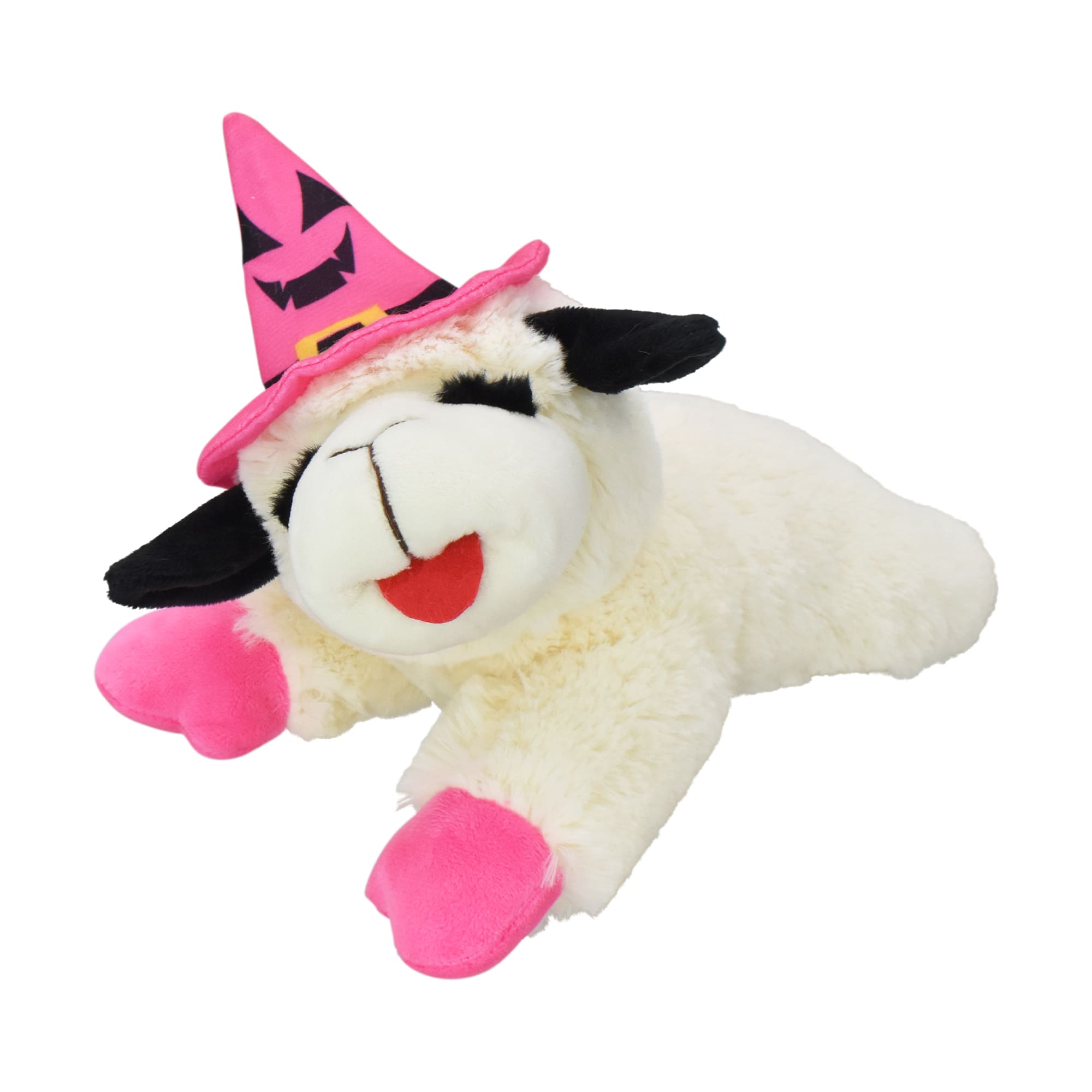 Multipet International Lamb Chop Halloween with Pink Jack O Lantern ...