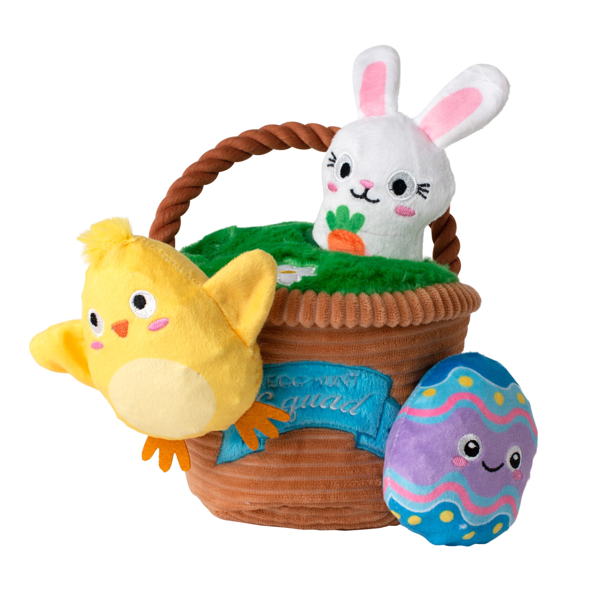 PetShop by Fringe Studio Egg Hunt Squad Burrow Toy for Dogs, Medium | Petco