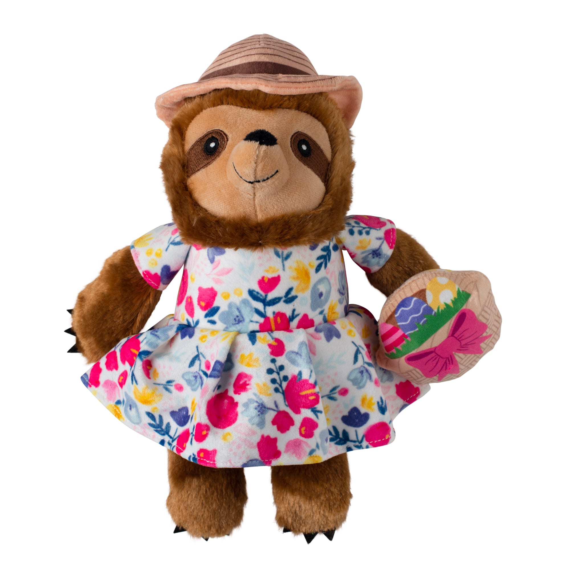 PetShop by Fringe Studio Sunday's Best Sloth Plush Toy for Dogs, Medium ...