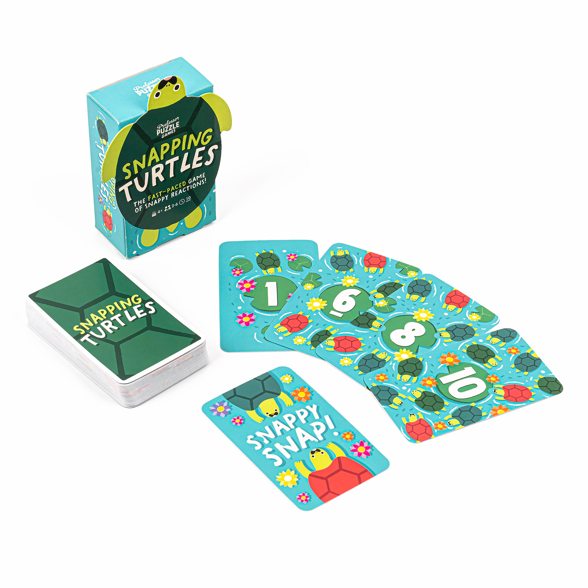 Professor Puzzle Snapping Turtle Card Game | Petco