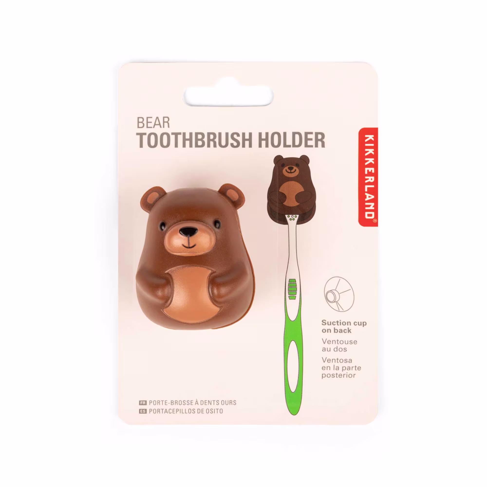 Kikkerland Design Bear Toothbrush Holder | Petco