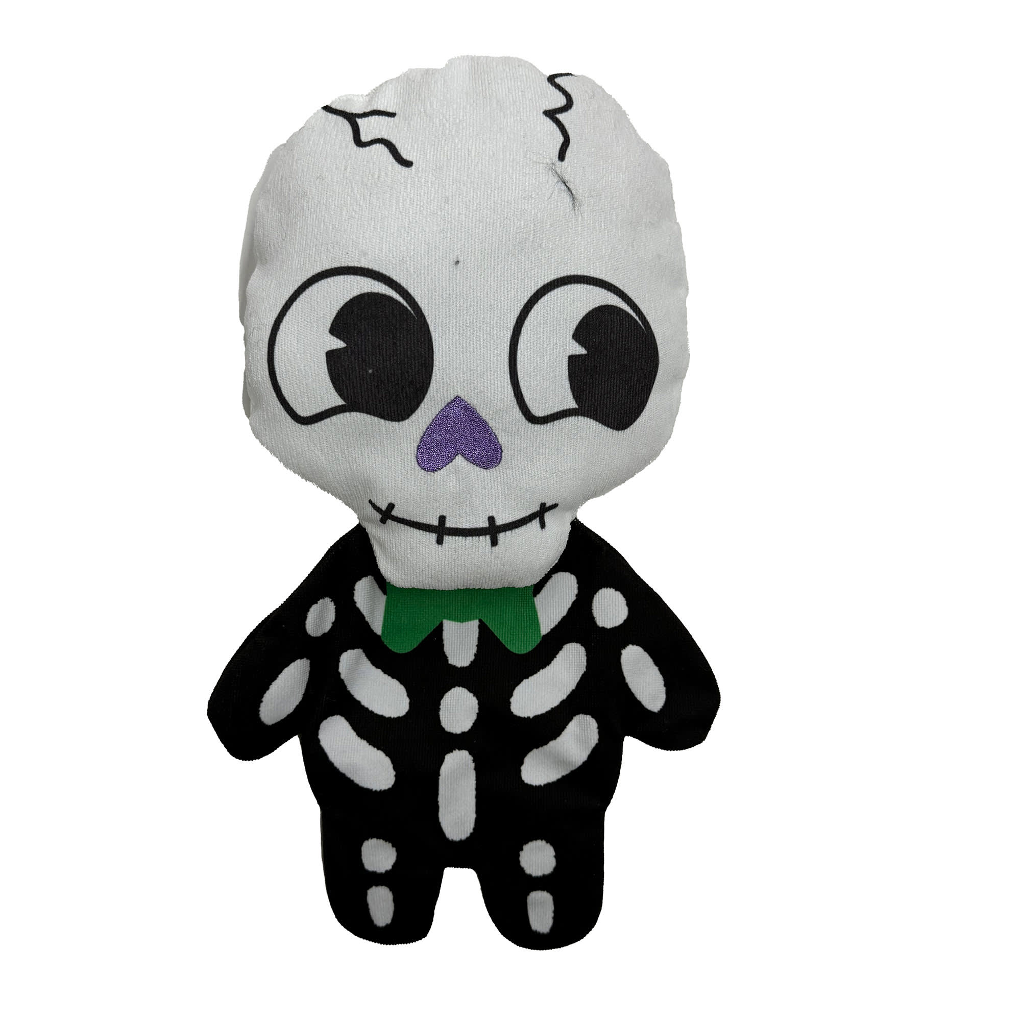 Bark-A-Boo Crinkle Flatty Skeleton Dog Toy, Large | Petco