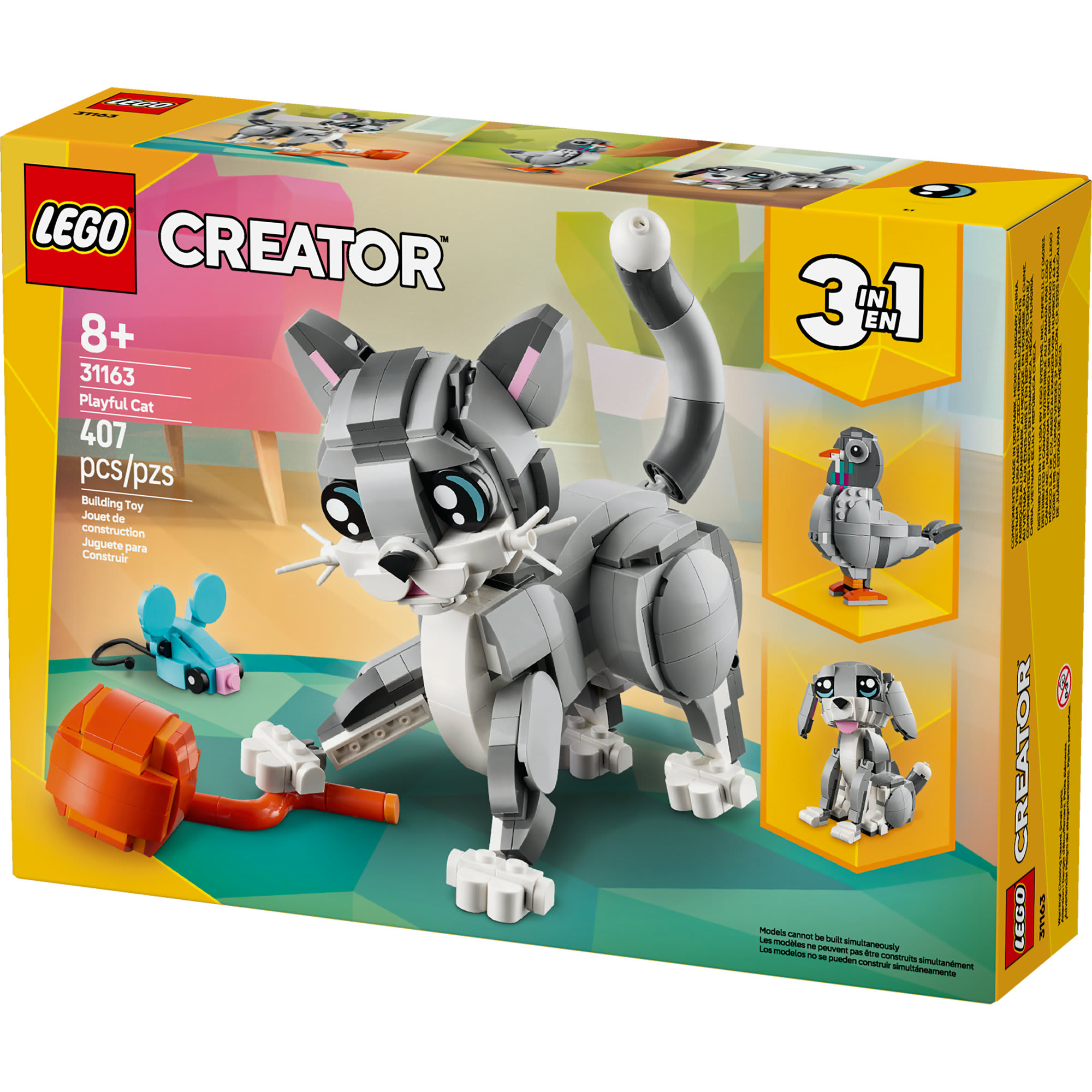 LEGO Creator Playful Cat 3-in-1 Set | Petco