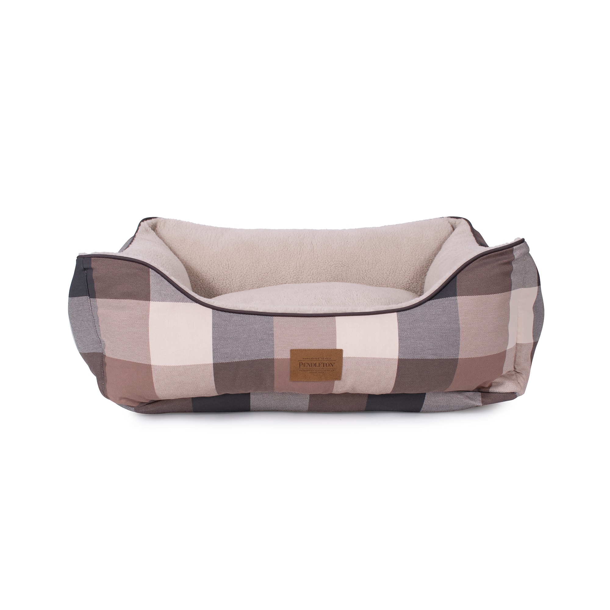 Pendleton Kuddler for Dogs, 24" L X 30" W X 9" H, Block Plaid, Medium ...