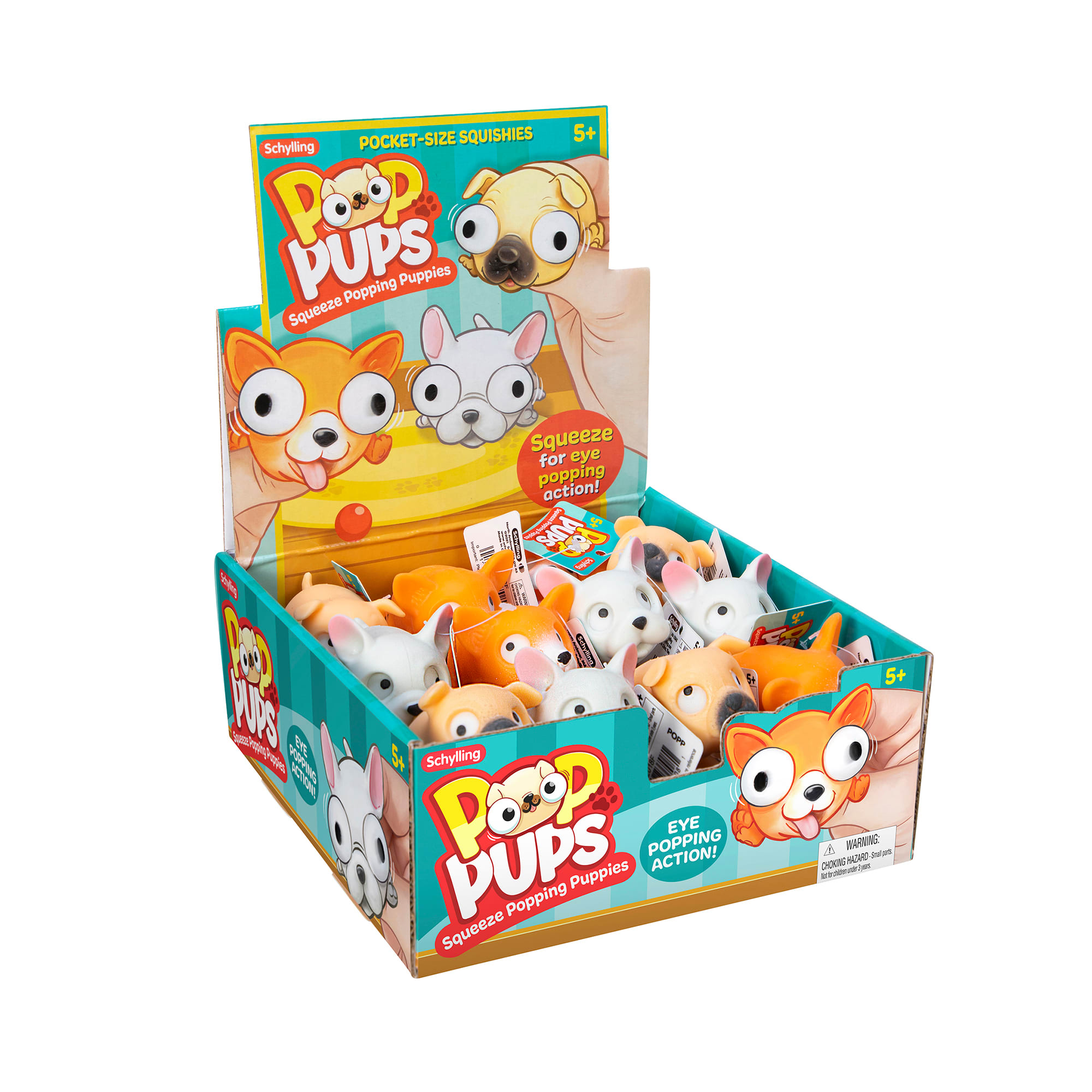 Schylling Pop Pups Squeeze Toy, Assorted | Petco