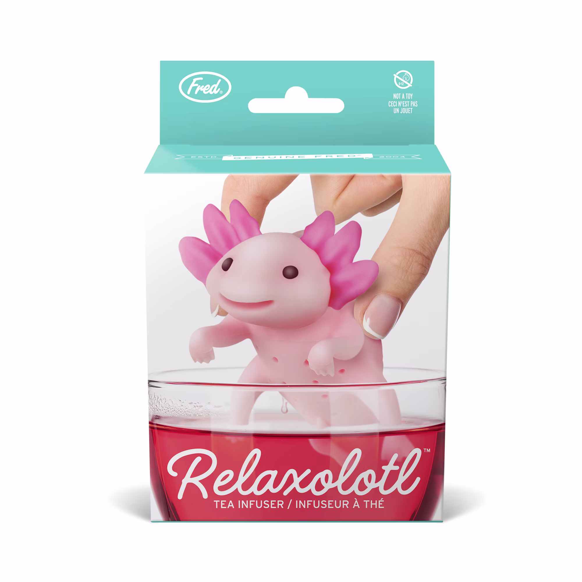 Fred Relaxolotl Axolotl-Shaped Tea Infuser | Petco