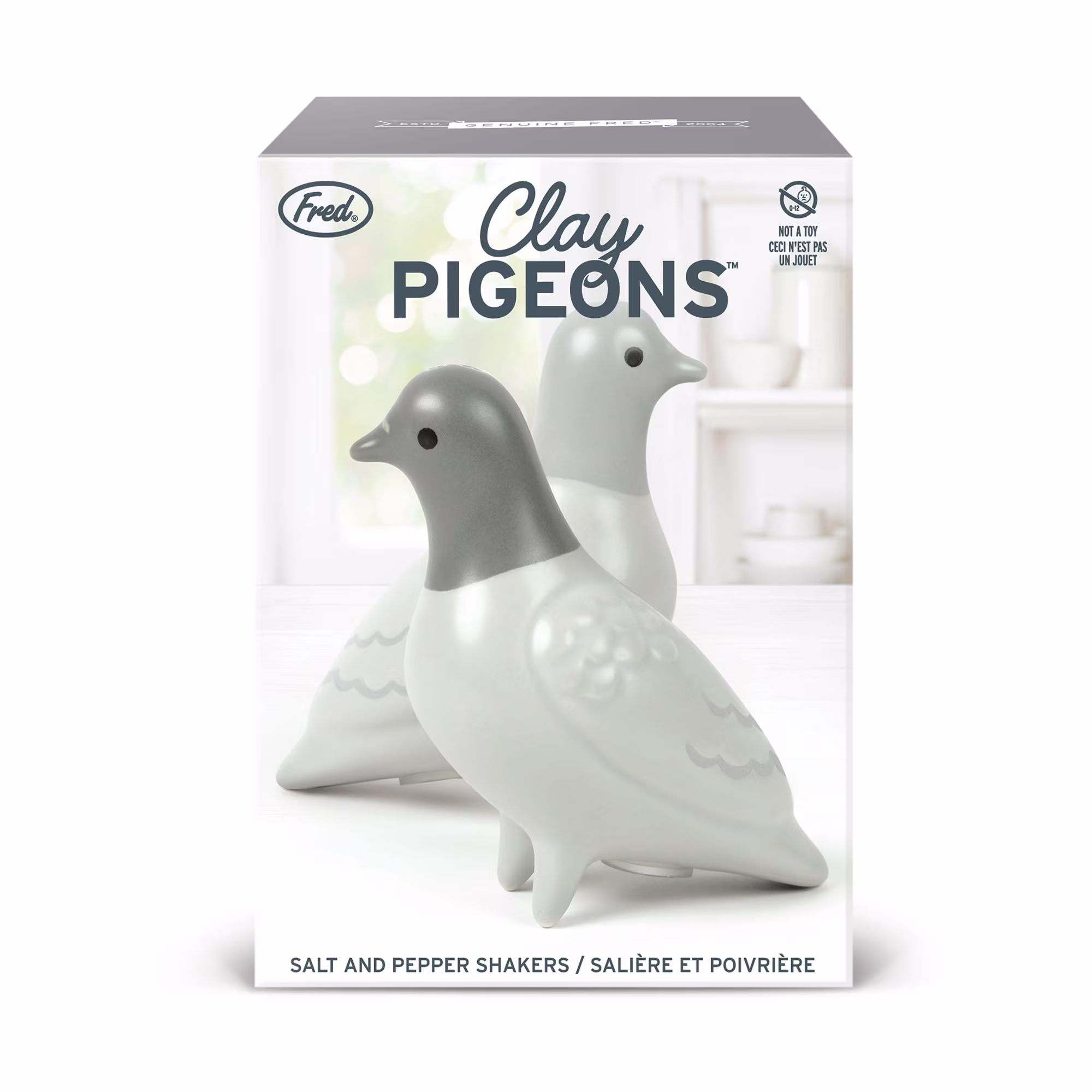 Fred Clay Pigeons Salt & Pepper Shaker | Petco