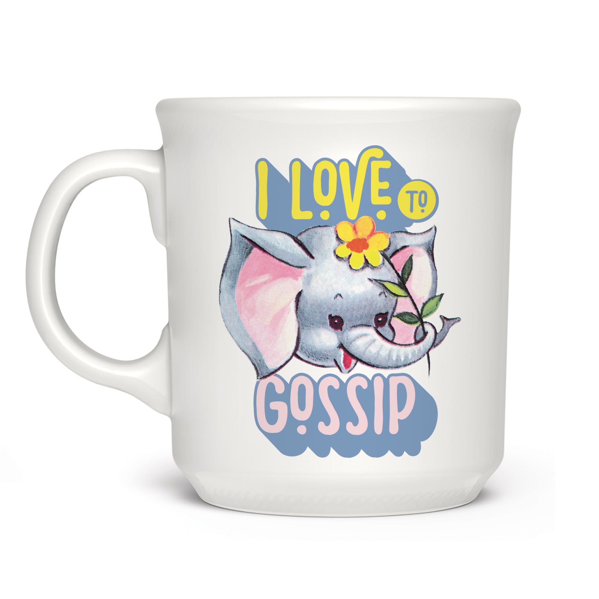 Fred Gossip Ceramic Mug, 16 oz | Petco