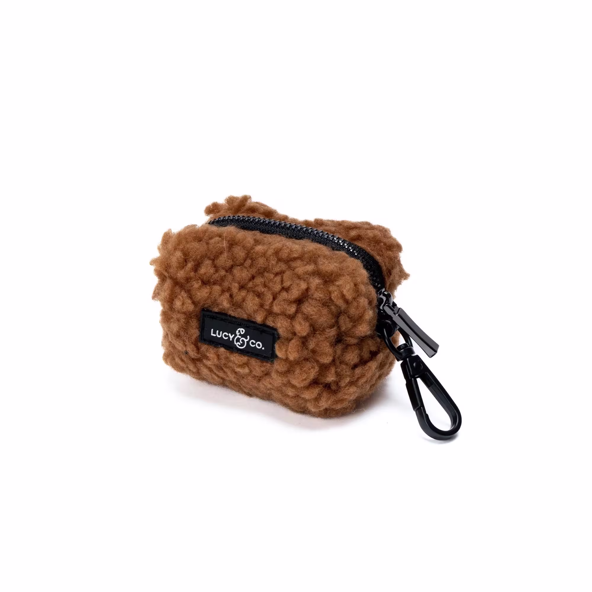 Lucy & Co. The Cinnamon Teddy Poop Bag Holder for Dogs | Petco