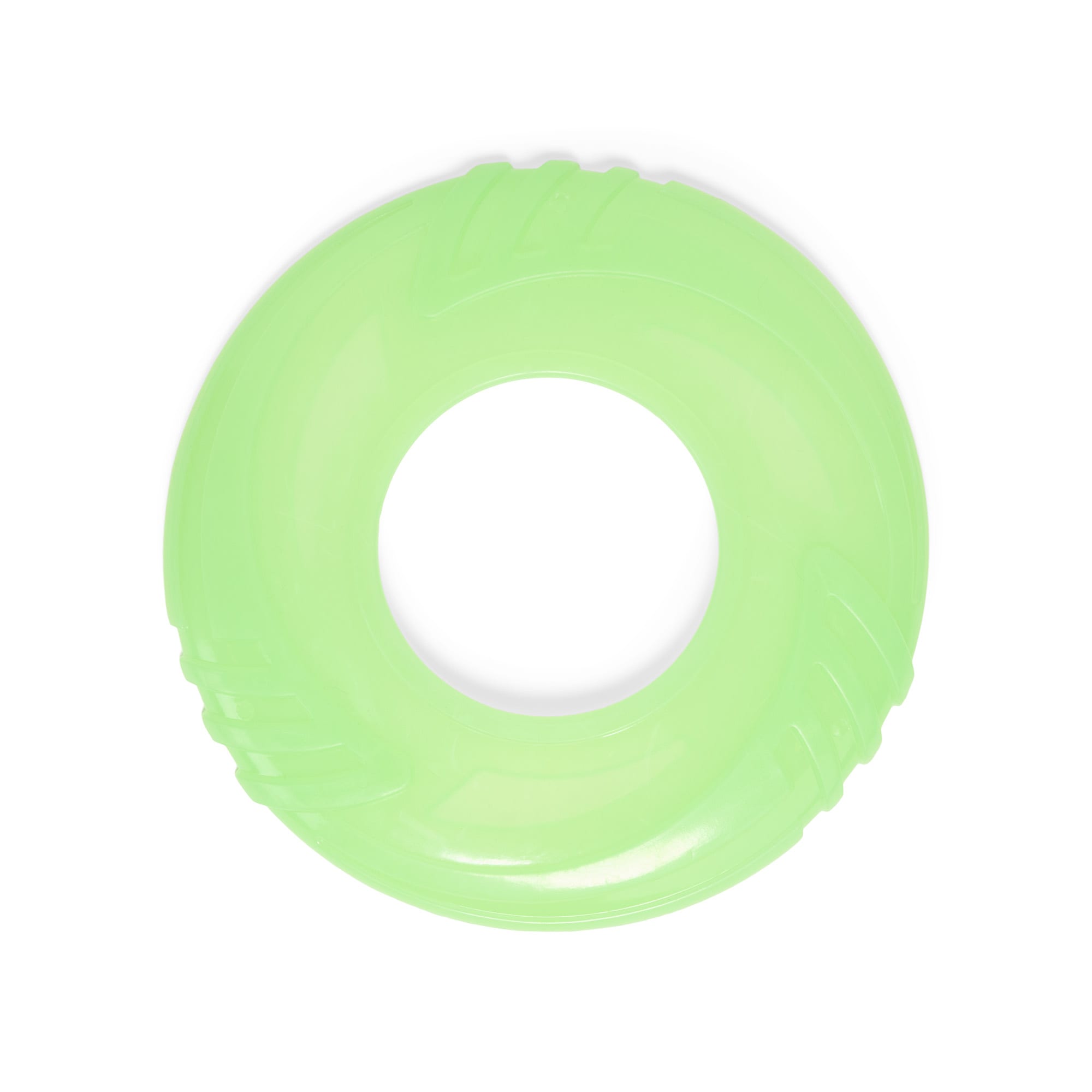 Leaps & Bounds Green Glow in the Dark Disc Flyer Dog Toy, Medium | Petco