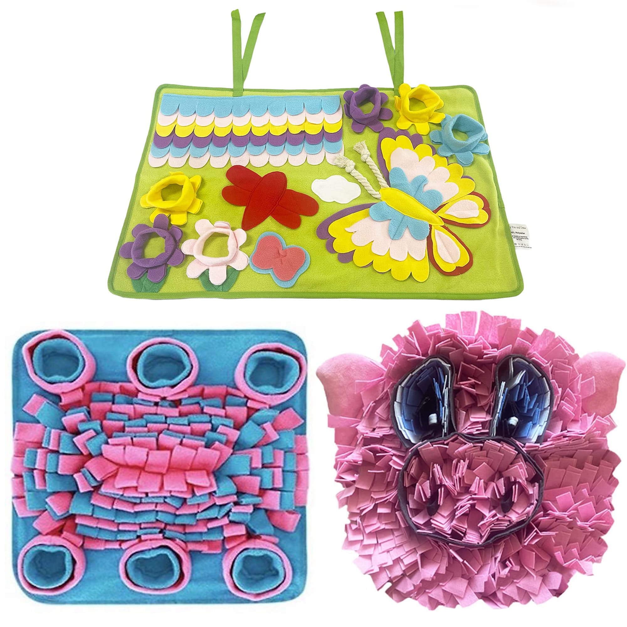 Piggy Poo and Crew Snuffle Forraging Mats for Dogs Puppies Pigs Rabbits ...