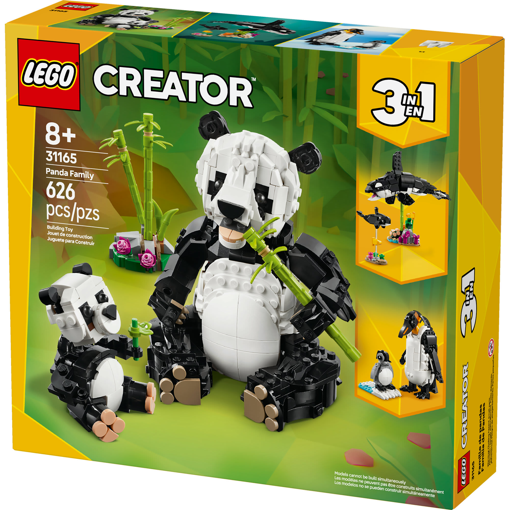 LEGO Creator Panda Family | Petco
