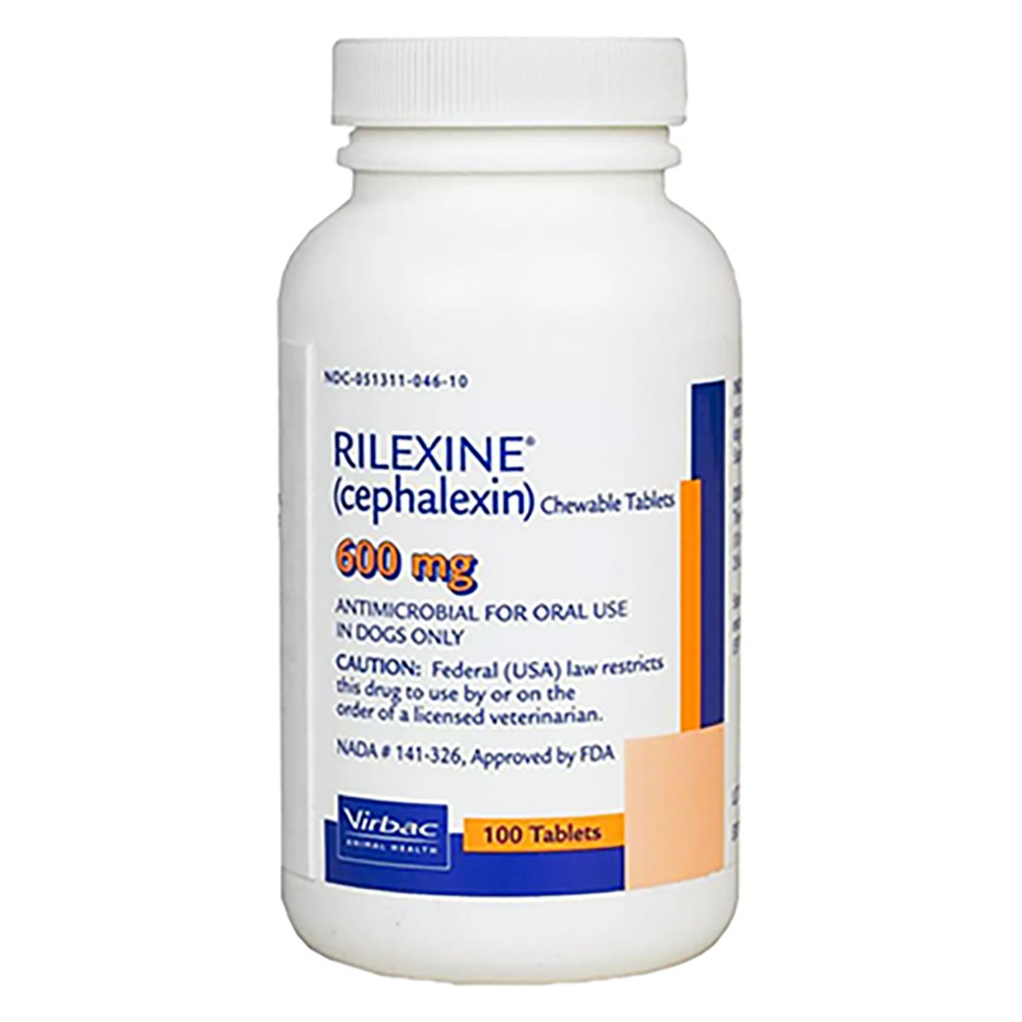 Rilexine Chewable Tablets 600 mg for Dogs, 60ct | Petco