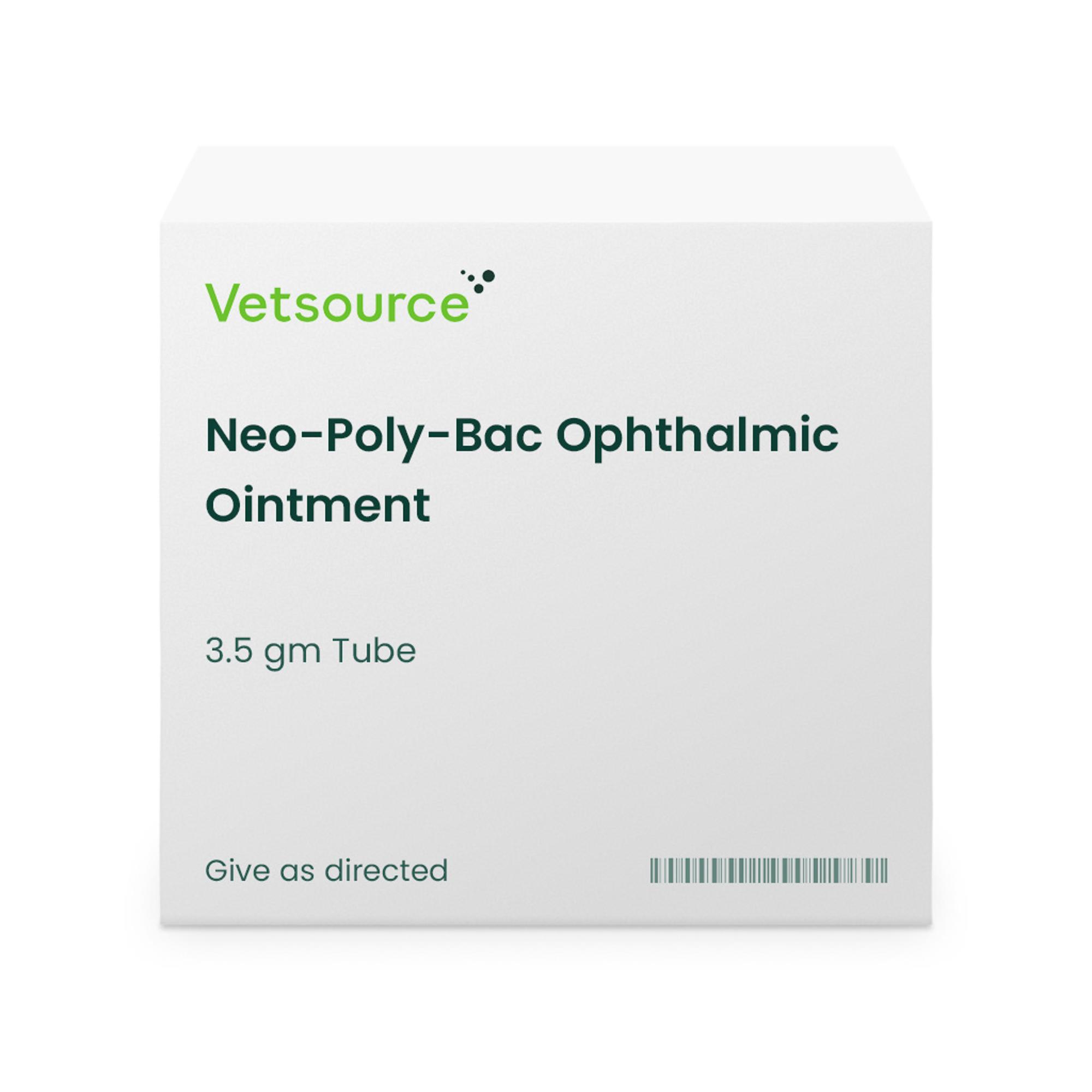 Neo-Poly-Bac Ophthalmic Ointment (Generic), 3.5 gm | Petco