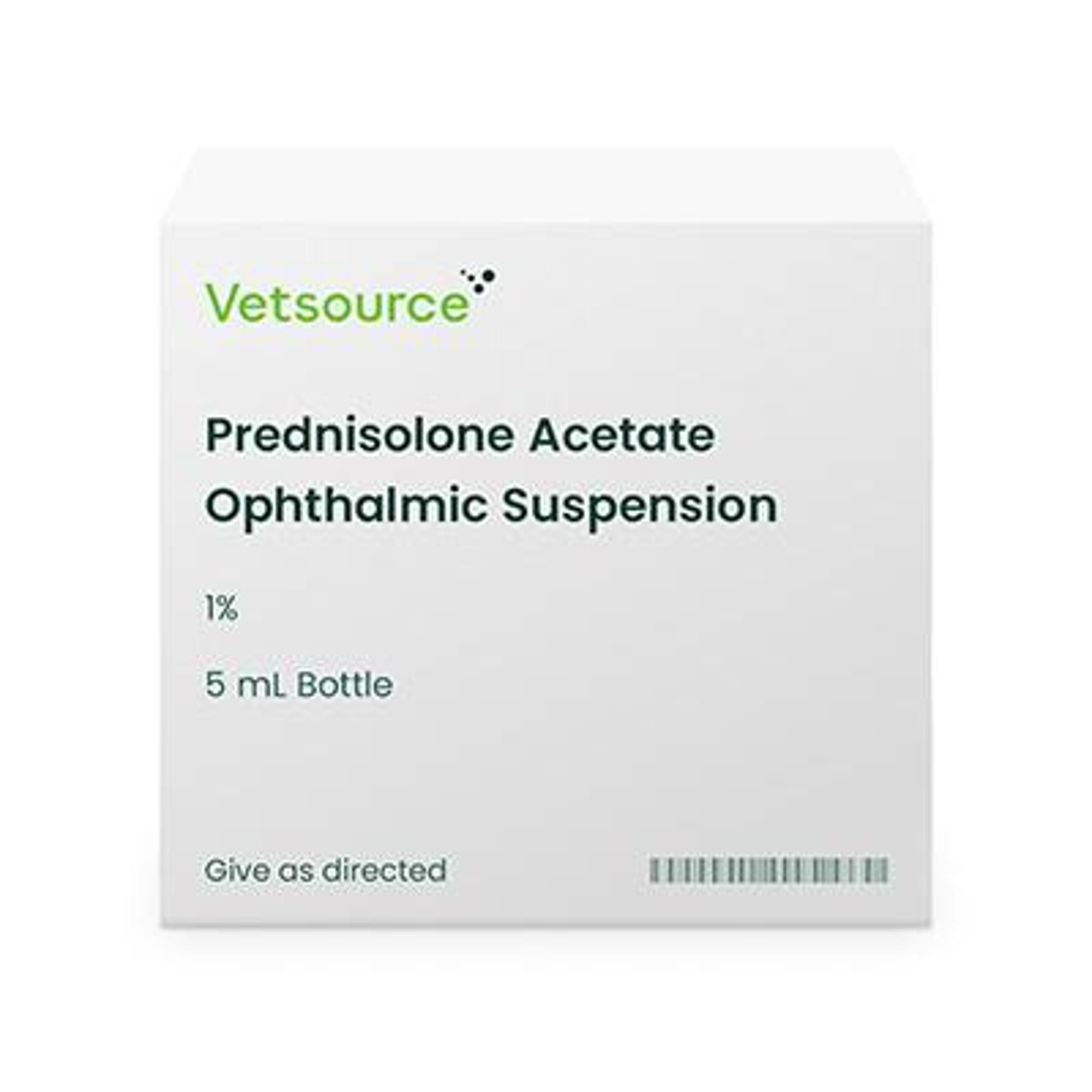Prednisolone Acetate Ophthalmic Suspension (Generic) 0.01, 5 mL | Petco