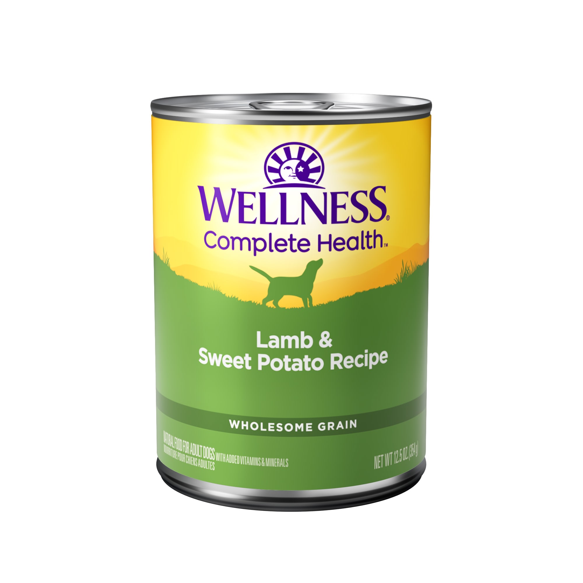 Wellness Complete Health Lamb & Sweet Potato Natural Canned Wet Dog ...