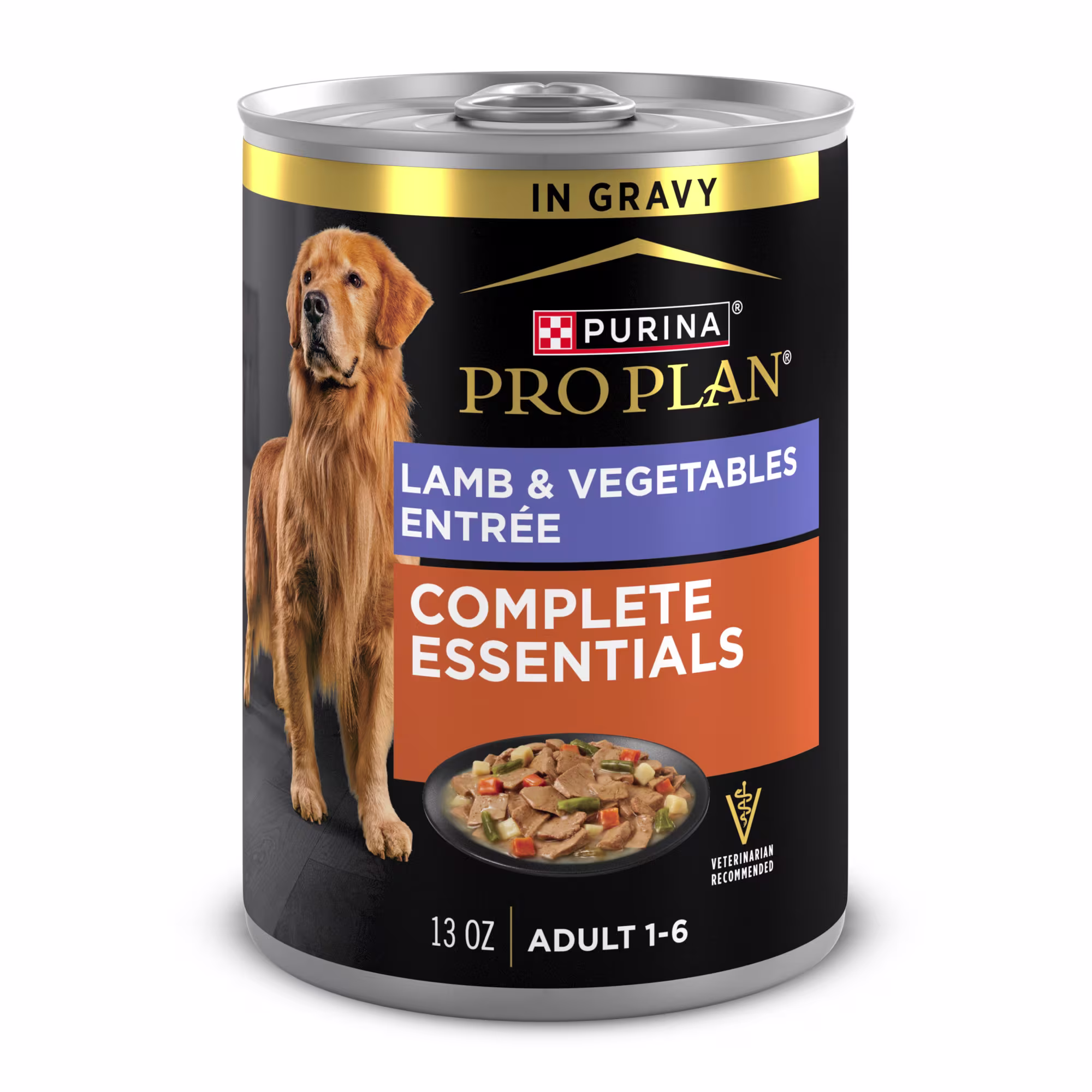 Purina Pro Plan Complete Essentials High Protein Lamb and Vegetables ...