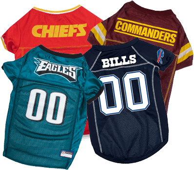 NFL Dog Gear: Jerseys, Collars, Shirts & More | Petco